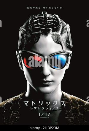 THE MATRIX RESURRECTIONS, (aka THE MATRIX 4), Japanese character poster ...