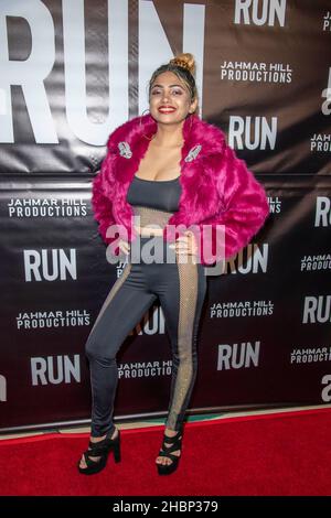 Century City, USA. 19th Dec, 2021. Bryce Bedgood, LaToya Ward attend ...