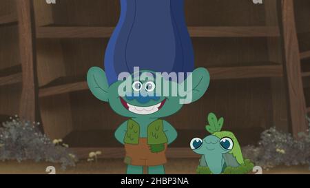 TROLLSTOPIA, (aka TROLLS TOPIA), Branch (voice: Skylar Astin), Domin-Uh ...