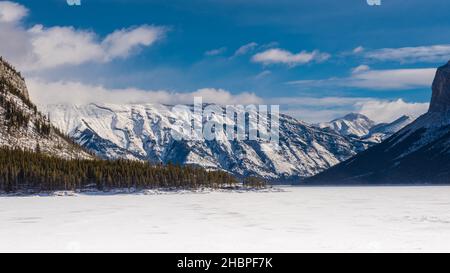 Beautiful winter views in Banff National Park Alberta Canada ...