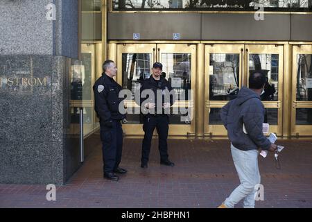 San Francisco, USA. 18th Dec, 2021. Corey Baker and actor Jonathan ...