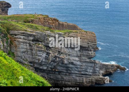 Beautiful natural landscape Cabo Mayor Lighthouse.Scenery coastline and ...