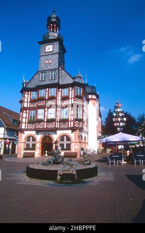 Rathaus Lorsch, Hessen, Deutschland Stock Photo - Alamy