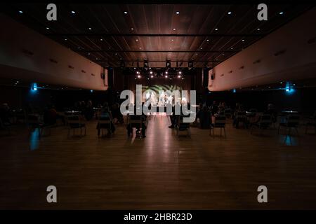 Bergen, Norway. 16th, December 2021. The international band Lilja ...