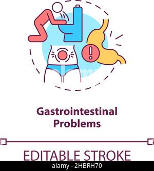 anorexia icon of stomach Stock Vector Image & Art - Alamy