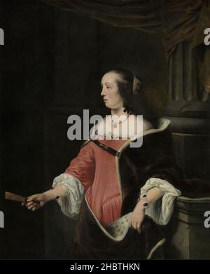 Ferdinand Bol - Portrait of a Lady Stock Photo - Alamy
