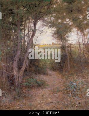 Frederick McCubbin - A ti-tree glade Stock Photo - Alamy