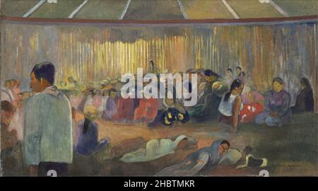 Te Fare (La maison) Paul Gauguin 1892 Stock Photo - Alamy