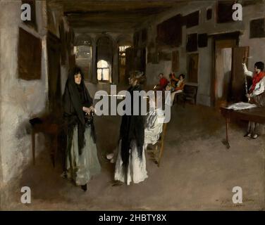 John Singer Sargent - Venetian Interior 1 1880 Stock Photo - Alamy