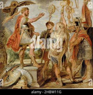 Rubens Pieter Paul - Decius Mus Addressing the Legions (1616c Stock ...