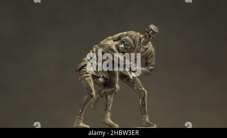 Statue of Hercules wrestling the giant Antaeus at the Pitti Palace ...