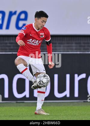 GRONINGEN - Yukinari Sugawara of AZ Alkmaar during the Dutch Eredivisie ...