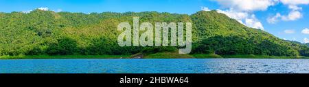 Hanabanilla Lake or Dam, Cuba Stock Photo - Alamy