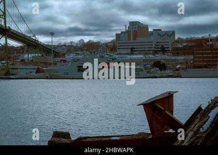 HMCS Harry DeWolf (AOPV 430), and USS San Juan (SSN-751), during ...