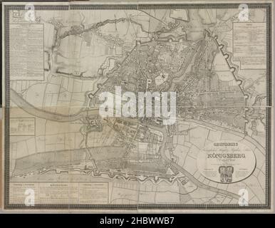 KOENIGSBERG MAP, MAP of KOENIGSBERG, Königsberg Map, Map of Königsberg ...