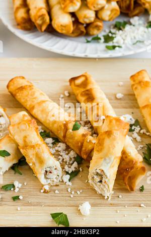 Traditional Turkish Sigara Borek,cruncy,cheesy and savory great ...