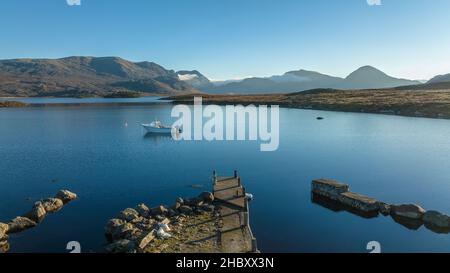 Fionn Loch December 2021 Stock Photo - Alamy