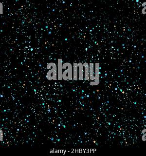 Sprayed colorful watercolor paint seamless pattern. Watercolour hand ...