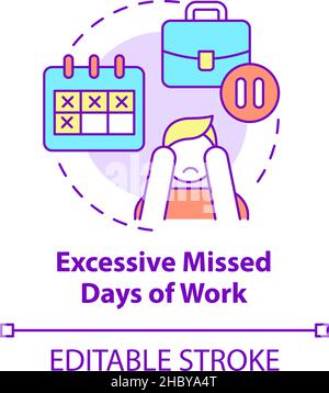 Mental Health Days Off concept. Illustration of relaxation during a ...