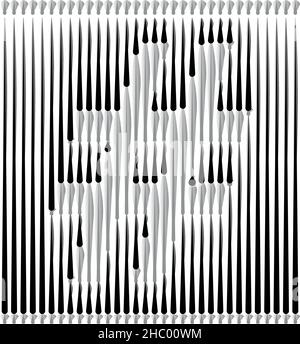 Lines Forming Symbols Logo Design - Dollar symbol illustration Stock ...