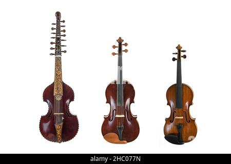 violin part detail - musical instruments close up with copy space Stock ...
