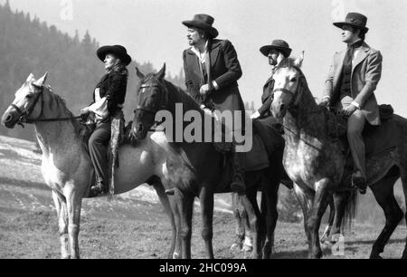 Romanian actors Marga Barbu, Remus Margineanu, Ion Marinescu, Iurie ...