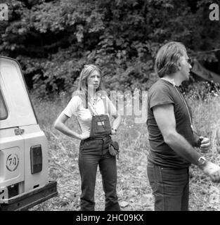 Romanian actors Carmen Galin & Dan Condurache,1981 Stock Photo - Alamy