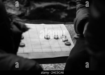 Checkmate in chinese chess Stock Photo - Alamy