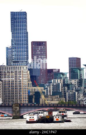 London Bridge and Office Blocks in the CIty, London, UK Stock Photo - Alamy
