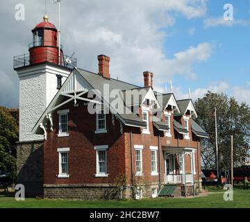 Dunkirk Lighthouse, New York Stock Photo - Alamy