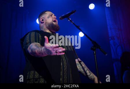 Rag n Boneman in concert' Liverpool U.K. December 2021 Stock Photo - Alamy
