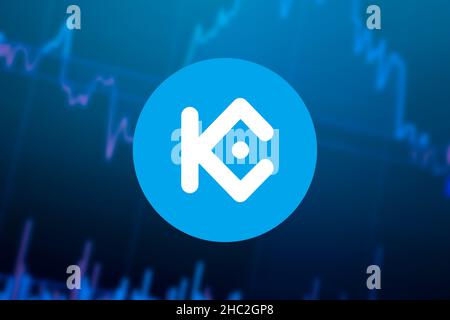 KuCoin Token KCS Cryptocurrency. KCS coin growth chart on the exchange ...
