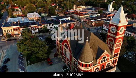 Courthouse and square, Monroe, Wisconsin Stock Photo - Alamy