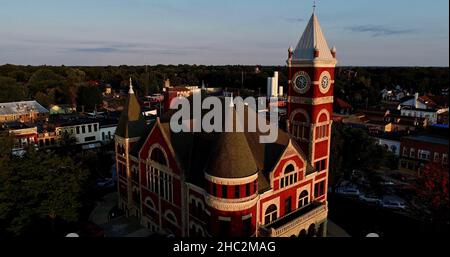 Courthouse and square, Monroe, Wisconsin Stock Photo - Alamy