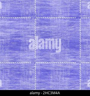 Peri purple plaid tartan color of the year seamless pattern texture. Tonal grunge check trendy ...