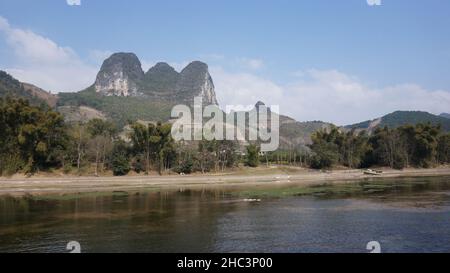 Traveling in the ancient town of Yangshuo, China Stock Photo - Alamy