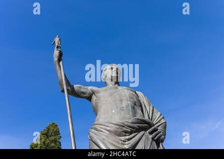 Statue of Attalus II in Antalya, Turkey Stock Photo - Alamy