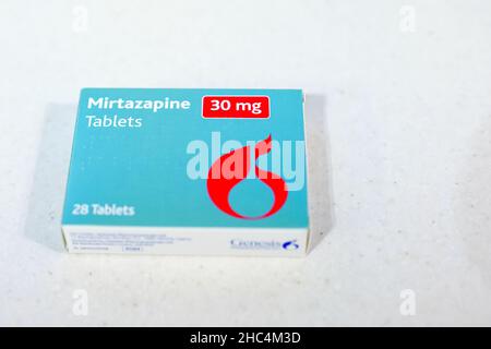 Mirtazapine, an atypical antidepressant, otherwise known as Remeron and ...