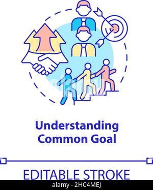 Common achievement linear icon concept. Common achievement line vector ...