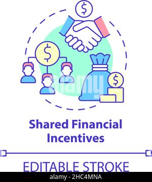 Financial incentives concept icon Stock Vector Image & Art - Alamy