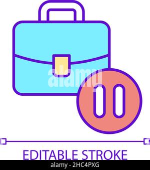 Excessive missed days of work concept icon Stock Vector Image & Art - Alamy