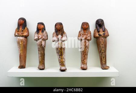Ancient Egypt. Ushabtis. Funerary figurine. The State Hermitage Museum ...