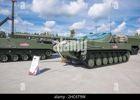 Russian tracked self propelled anti aircraft weapon 2K22 Tunguska ...