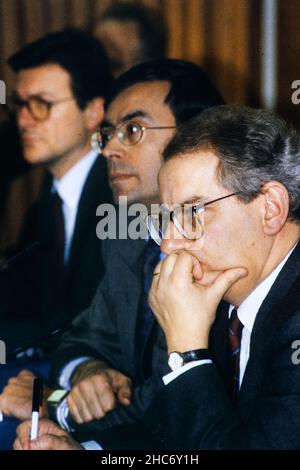 Michel Delebarre, French Minister delagate to the Urban questions ...