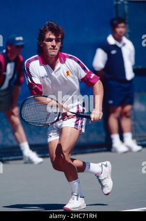 Italian tennis player Cristiano Caratti, US Open 1995 Stock Photo - Alamy
