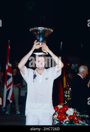 Swedish tennis player Magnus Larsson, 1990s Stock Photo - Alamy