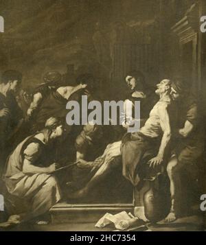 Death of Seneca Stock Photo - Alamy