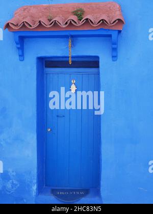 Arabic eave over door in african Chefchaouen town in Morocco in 2019 ...