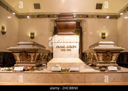 Tomb of Joseph I, Imperial (Capuchin) Crypt, Vienna, Austria Stock ...