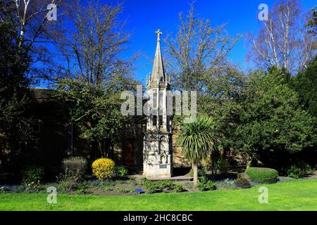 The Gates Memorial, Bishops Gardens, Peterborough City, Cambridgeshire ...